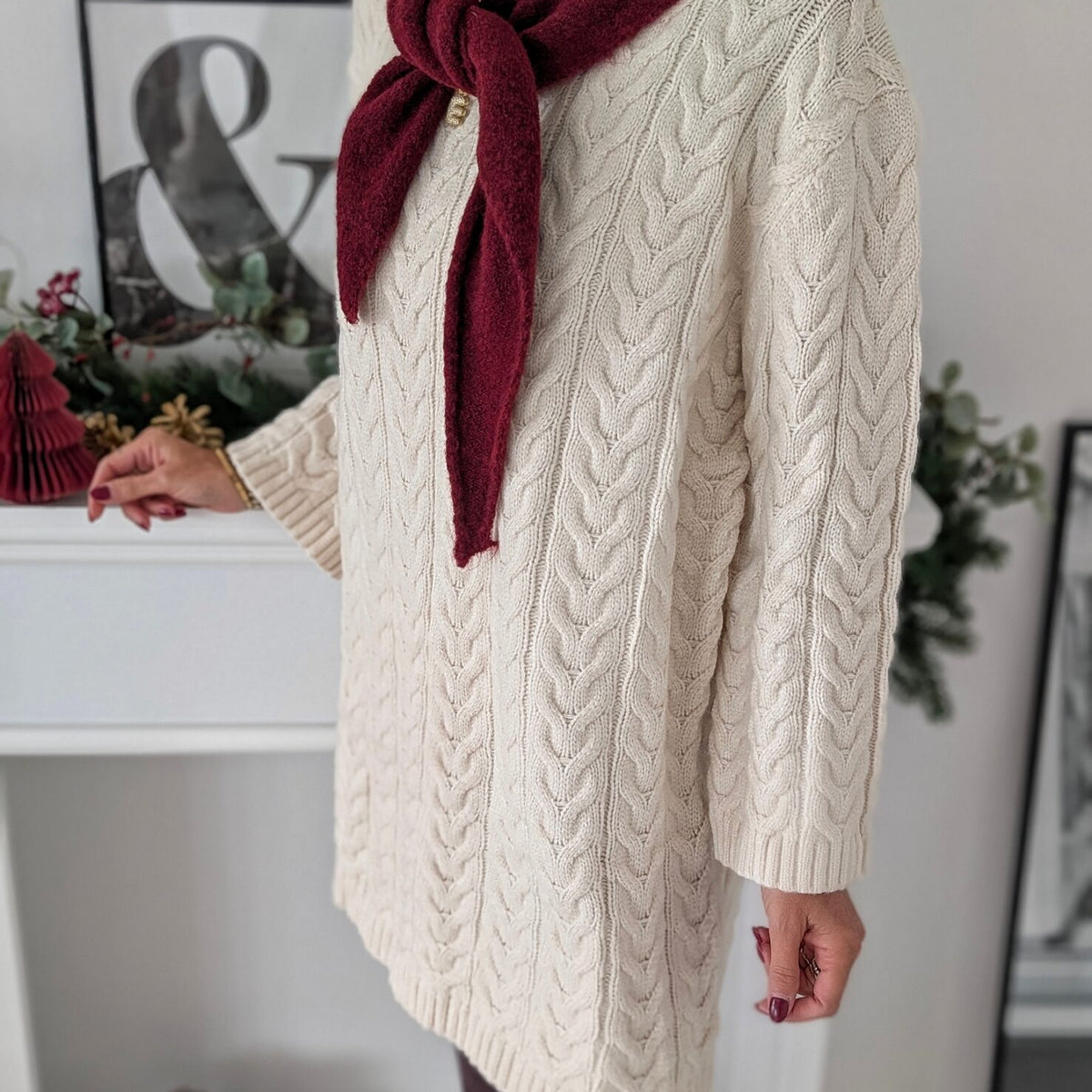 Dreiecks Schal WARM TRAIL versch. Farben – LuckyMe Online GmbH